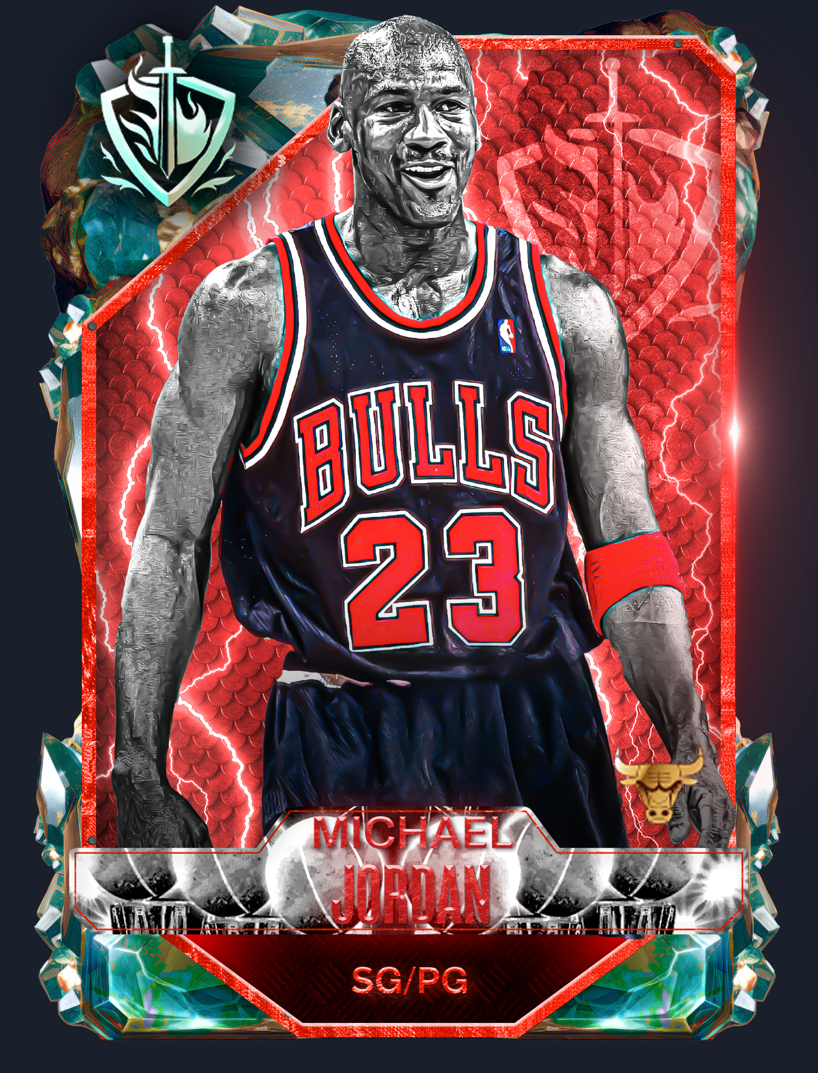 NBA 2K25 | 2KDB MyTEAM NBA 2K Custom Card (TOC round 2) by Jettco