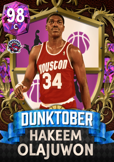 NBA 2K26 | 2KDB MyTEAM NBA 2K Custom Card (Hakeem Olajuwon) by Kyzatix