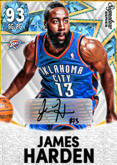 NBA 2K25 | 2KDB MyTEAM NBA 2K Custom Card (the beard sig) by SPK2K