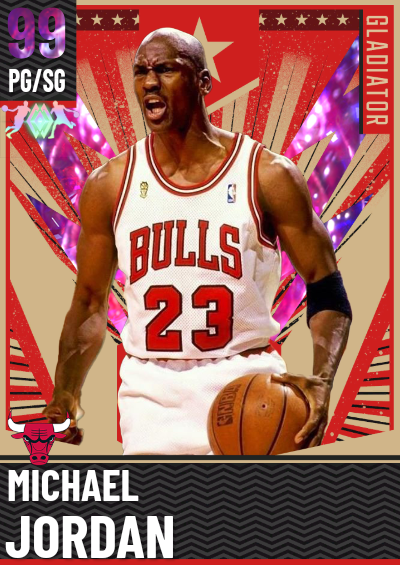 NBA 2K25 | 2KDB MyTEAM NBA 2K Custom Card (MJ) by pikkagirl