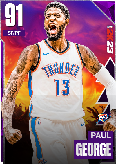 NBA 2K25 | 2KDB MyTEAM NBA 2K Custom Card (paul george) by HB2K_YT