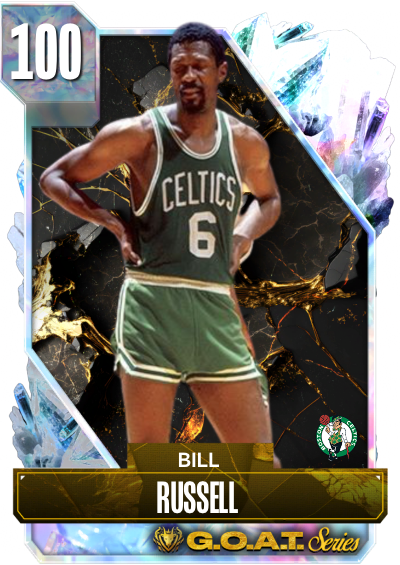 NBA 2K26 | 2KDB MyTEAM NBA 2K Custom Card (Bill Russell) by Smah_11