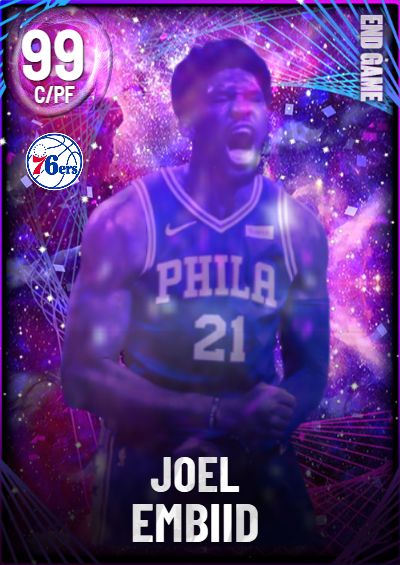 NBA 2K25 | 2KDB MyTEAM NBA 2K Custom Card (endgame Embiid) by ...