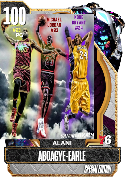 NBA 2K26 | 2KDB MyTEAM NBA 2K Custom Card (superhero) by Lebronisgoat4life