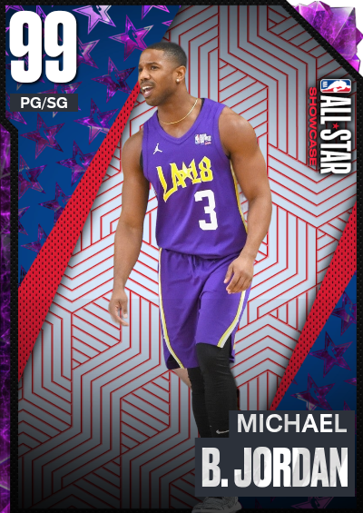 NBA 2K25 | 2KDB MyTEAM NBA 2K Custom Card (Michael B. Jordan) by Gorillakilla98