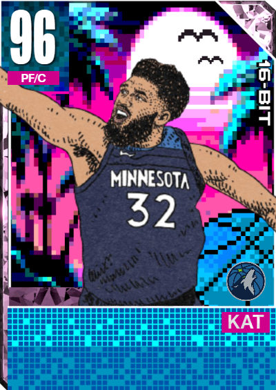 2KDB MyTEAM Database | NBA 2K Custom Card (KAT 16 bit) by ZAXKACE | NBA ...