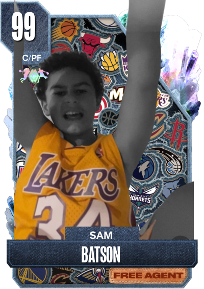 NBA 2K25 | 2KDB MyTEAM NBA 2K Custom Card (Sam b) by NBASAMMY