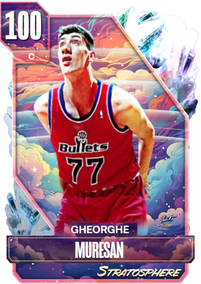 NBA 2K25 | 2KDB MyTEAM NBA 2K Custom Card (Gheorghe Muresan) by Madflex2011