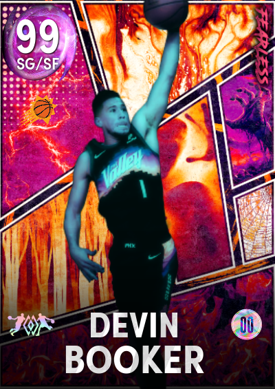NBA 2K22 | 2KDB Custom Card (Devin Booker Fearless)