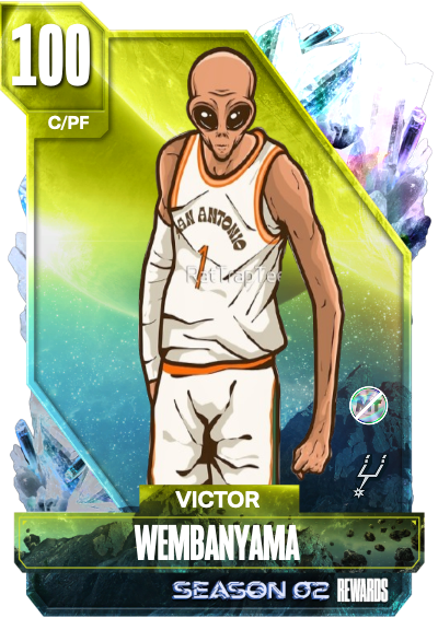 NBA 2K26 | 2KDB MyTEAM NBA 2K Custom Card (Wemby Alien) by Jordigamer023