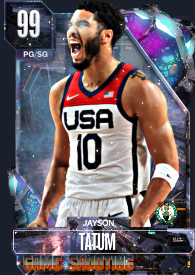 NBA 2K25 | 2KDB MyTEAM NBA 2K Custom Card (Jayson Tatum) by Spiff-Bread