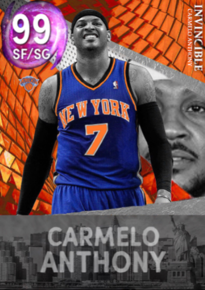 NBA 2K22 | 2KDB Custom Card (Invincible Carmelo Anthony)