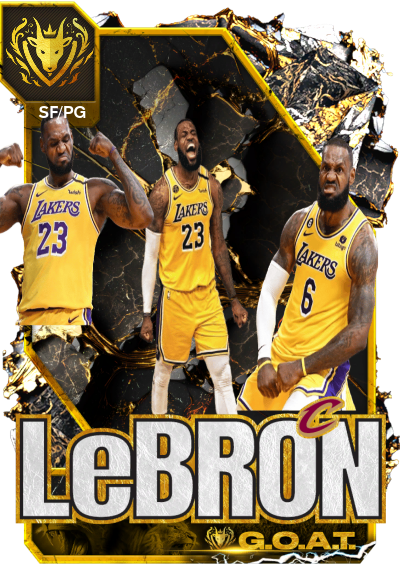 NBA 2K26 | 2KDB MyTEAM NBA 2K Custom Card (LEBRON IS THE GOAT) by Lebronisgoat23
