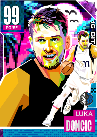 NBA 2K25 | 2KDB MyTEAM NBA 2K Custom Card (Luka) by Ety