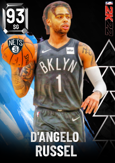 2KDB MyTEAM Database | NBA 2K Custom Card (DARK MATTER D'angelo Russel ...