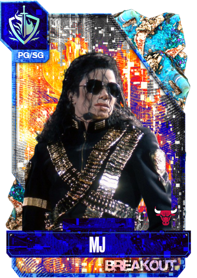 2KDB MyTEAM Database | NBA 2K Custom Card (Michael Jackson) by Arv ...
