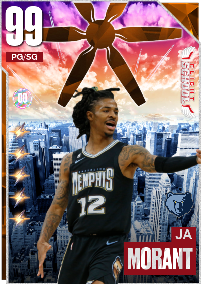 NBA 2K25 | 2KDB MyTEAM NBA 2K Custom Card (Ja Morant) by JAXJAG301