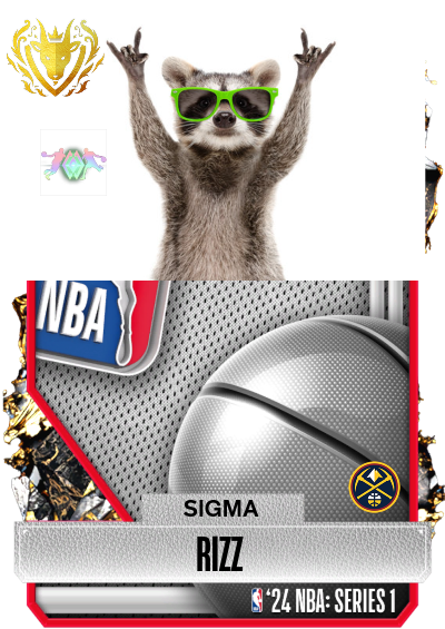 NBA 2K24 | 2KDB Custom Card (Sigma Rizz rookie)