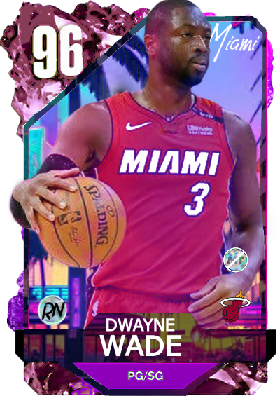 NBA 2K26 | 2KDB MyTEAM NBA 2K Custom Card (2k25 Dwayne Wade heat) by Rufus