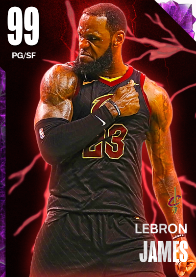 NBA 2K25 | 2KDB MyTEAM NBA 2K Custom Card (LeBron) by DarkMatterTacko