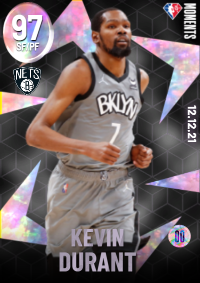 NBA 2K25 | 2KDB MyTEAM NBA 2K Custom Card (Moments KD) by mcole6104