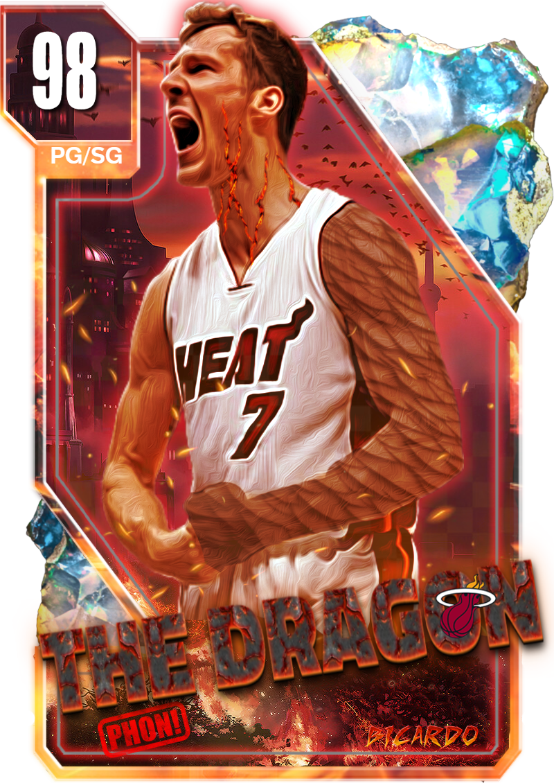 NBA 2K25 | 2KDB MyTEAM NBA 2K Custom Card (Dragon) by SadGoofy