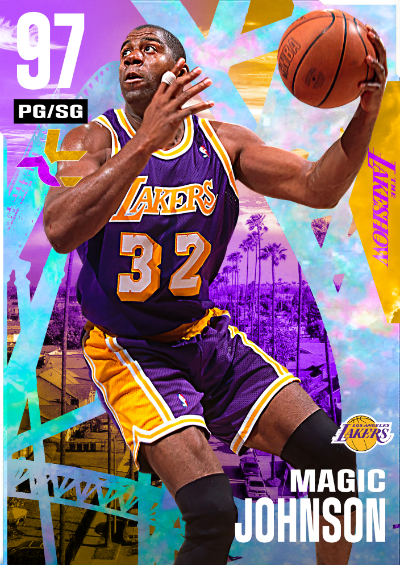 NBA 2K25 | 2KDB MyTEAM NBA 2K Custom Card (magic) by jc_the_bulls_fan