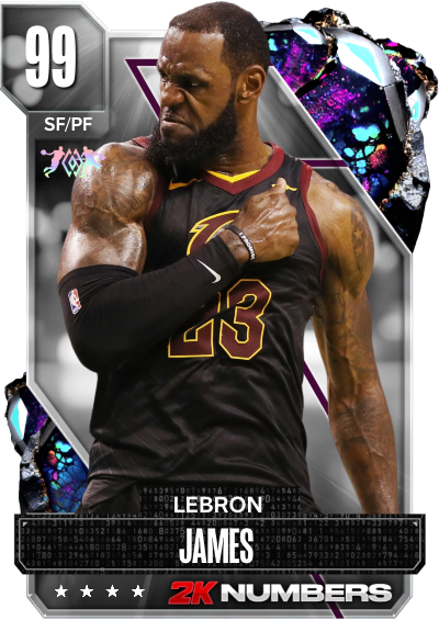 NBA 2K26 | 2KDB MyTEAM NBA 2K Custom Card (2018 Playoffs Lebron James ...