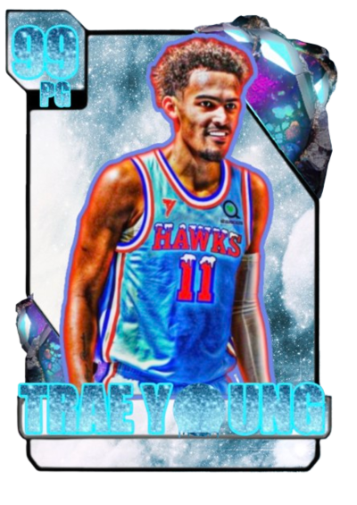 NBA 2K25 | 2KDB MyTEAM NBA 2K Custom Card (ice trae) by icymonke