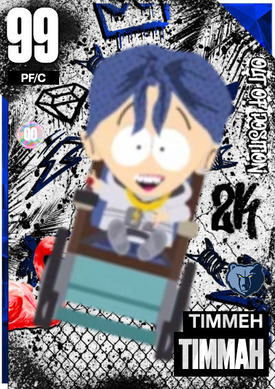 NBA 2K25 | 2KDB MyTEAM NBA 2K Custom Card (Timmeh) by adlerweinberg