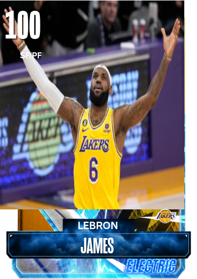NBA 2K26 | 2KDB MyTEAM NBA 2K Custom Card (Lebron's Legacy) by jjgree02