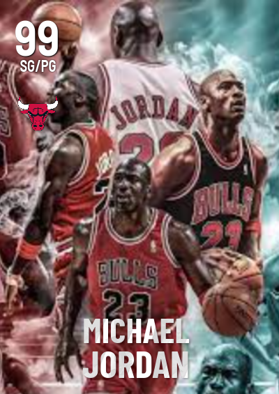 NBA 2K25 | 2KDB MyTEAM NBA 2K Custom Card (Michael jordan) by Draftwarz