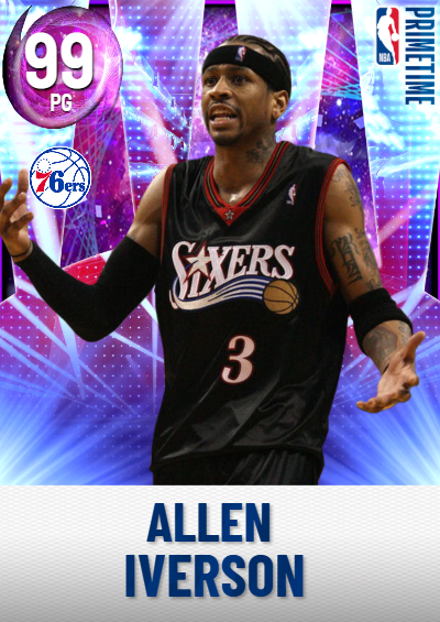 NBA 2K25 | 2KDB MyTEAM NBA 2K Custom Card (Allen Iverson) by ...