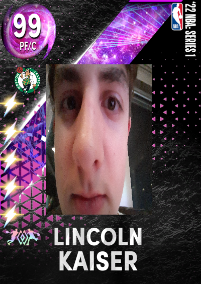 NBA 2K25 | 2KDB MyTEAM NBA 2K Custom Card (Lincoln Kaiser) by knights