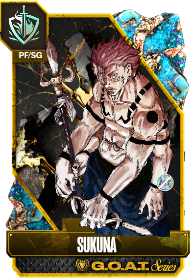 2KDB MyTEAM Database | NBA 2K Custom Card (Sukuna) by Darkphenix | NBA 2K26