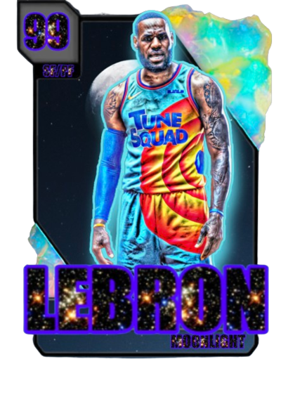 2KDB MyTEAM Database | NBA 2K Custom Card (space jam lebron🌎🍯) by ...