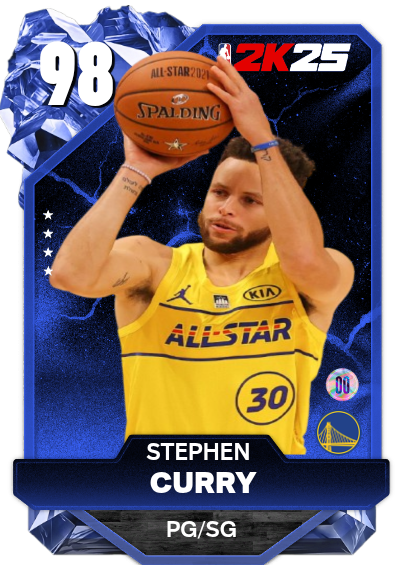 NBA 2K25 | 2KDB MyTEAM NBA 2K Custom Card (2021 Curry) by NPM
