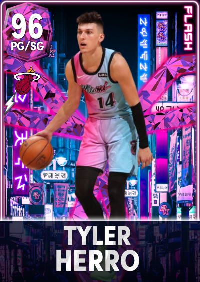 2KDB MyTEAM Database | NBA 2K Custom Card (Tyler Herro) by Zapple | NBA ...