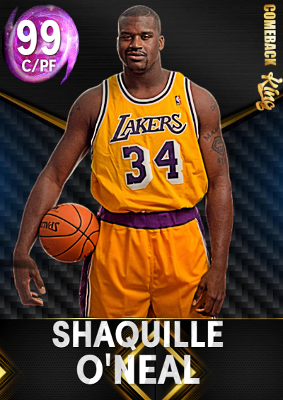 NBA 2K26 | 2KDB MyTEAM NBA 2K Custom Card (shaquille o'neal) by BattyAutumn