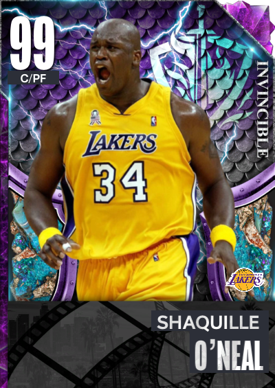 NBA 2K26 | 2KDB MyTEAM NBA 2K Custom Card (Invincible shaq) by ...