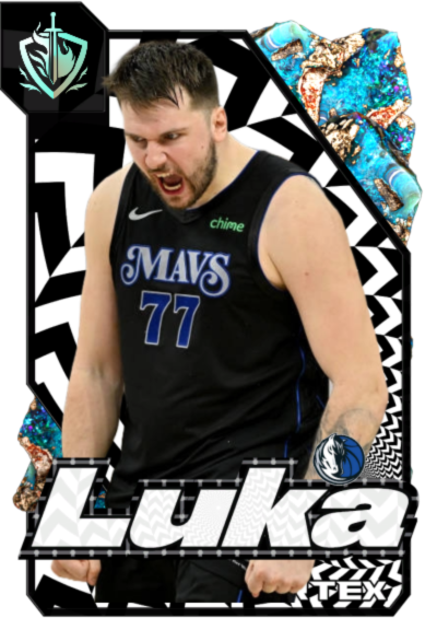 NBA 2K25 | 2KDB MyTEAM NBA 2K Custom Card (luka) by eliastre