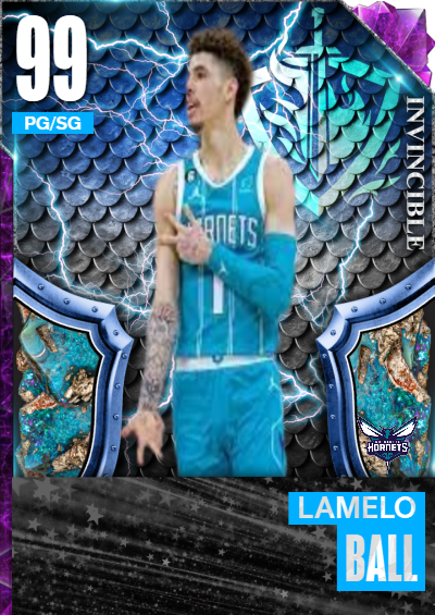 NBA 2K23 | 2KDB Custom Card (invincible lamelo)