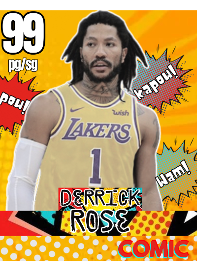 2KDB MyTEAM Database | NBA 2K Custom Card (Derrick rose comic) by ...