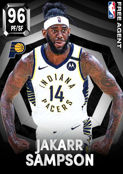 NBA 2K25 | 2KDB MyTEAM NBA 2K Custom Card (JaKarr Sampson) by dokktrr2k