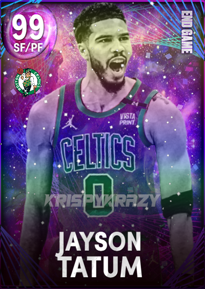 NBA 2K22 | 2KDB Custom Card (HOLOGRAPHIC END GAME JAYSON TATUM)