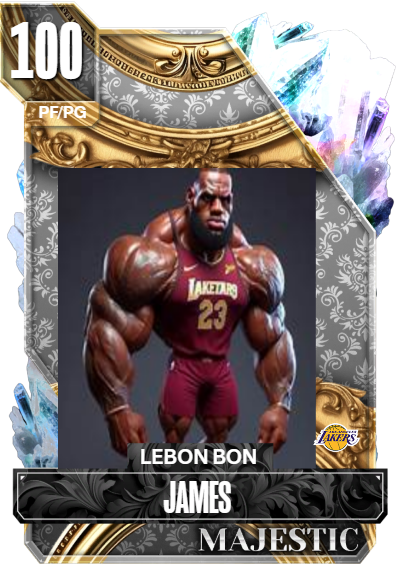 NBA 2K26 | 2KDB MyTEAM NBA 2K Custom Card (Lebon bon james) by fang892