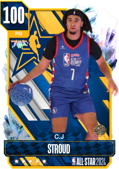 2KDB MyTEAM Database | NBA 2K Custom Card (CJ Stroud) by Splamingo | NBA 2K26