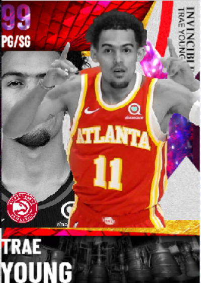 2KDB MyTEAM Database | NBA 2K Custom Card (Invincible trae young) by ...