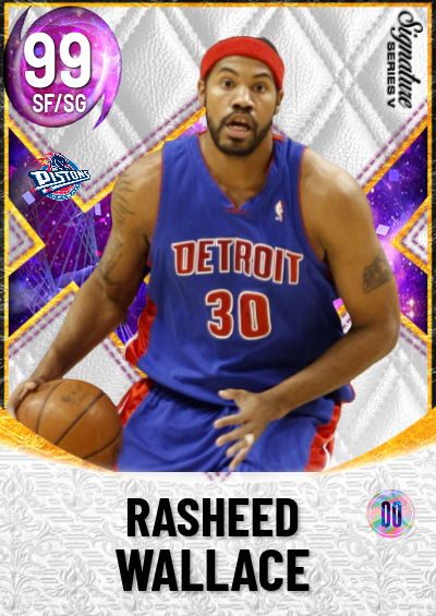 NBA 2K25 | 2KDB MyTEAM NBA 2K Custom Card (Rasheed Wallace) by hensono2k