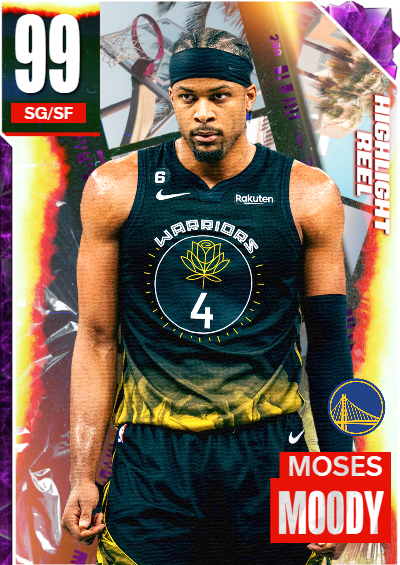 NBA 2K26 | 2KDB MyTEAM NBA 2K Custom Card (Moses Moody) by CommonSquido
